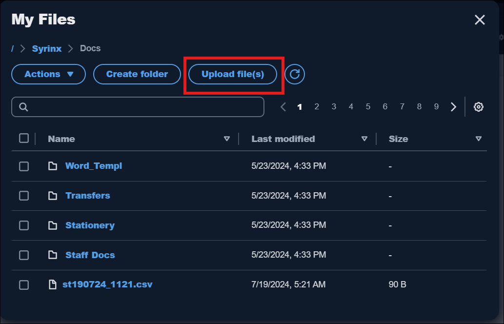 Syrinx 365 / Cloud System Quick Guide